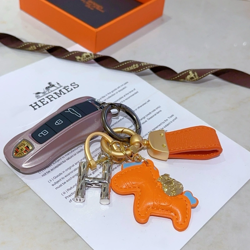 Hermes Keychains