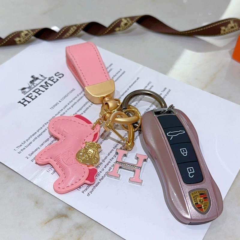 Hermes Keychains