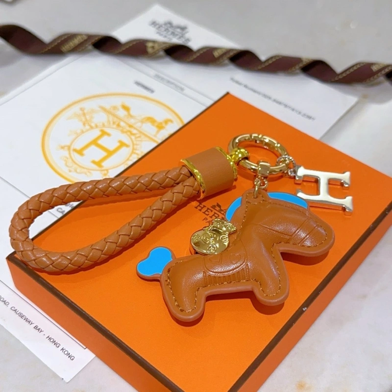 Hermes Keychains