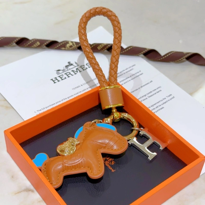 Precise copy Hermes Keychains