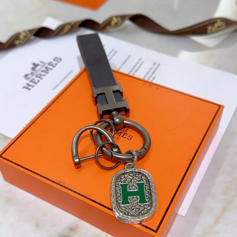 Hermes Keychains