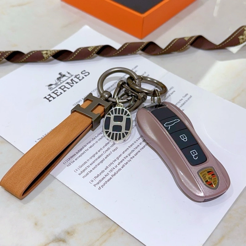 Hermes Keychains