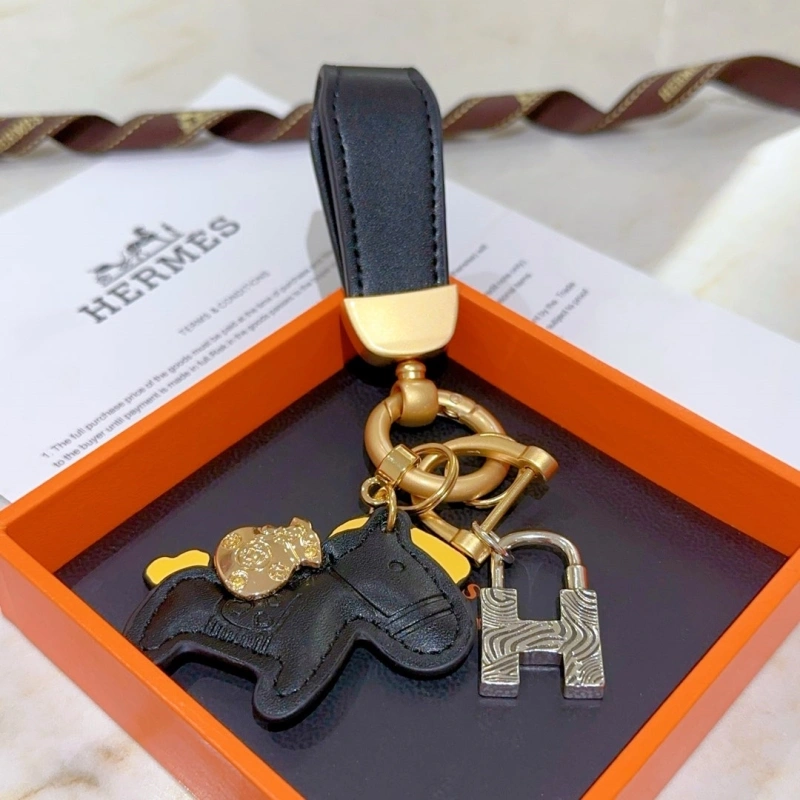 Hermes Keychains