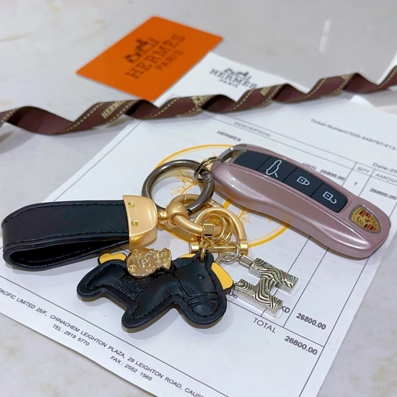 Authentic Hermes Keychains