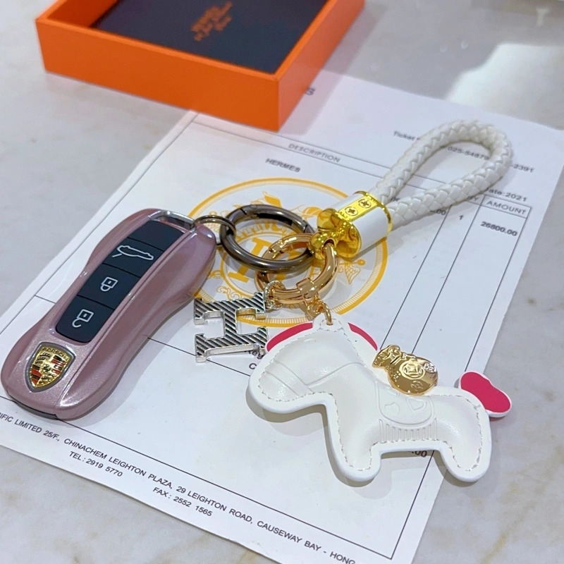 Hermes Keychains