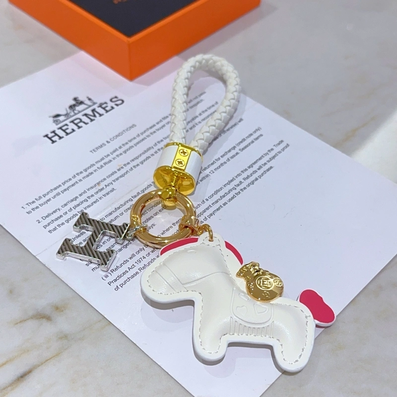 Indistinguishable Hermes Keychains
