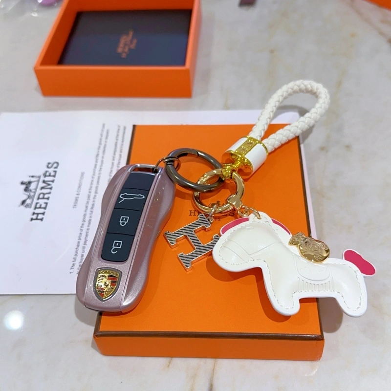 Indistinguishable Hermes Keychains