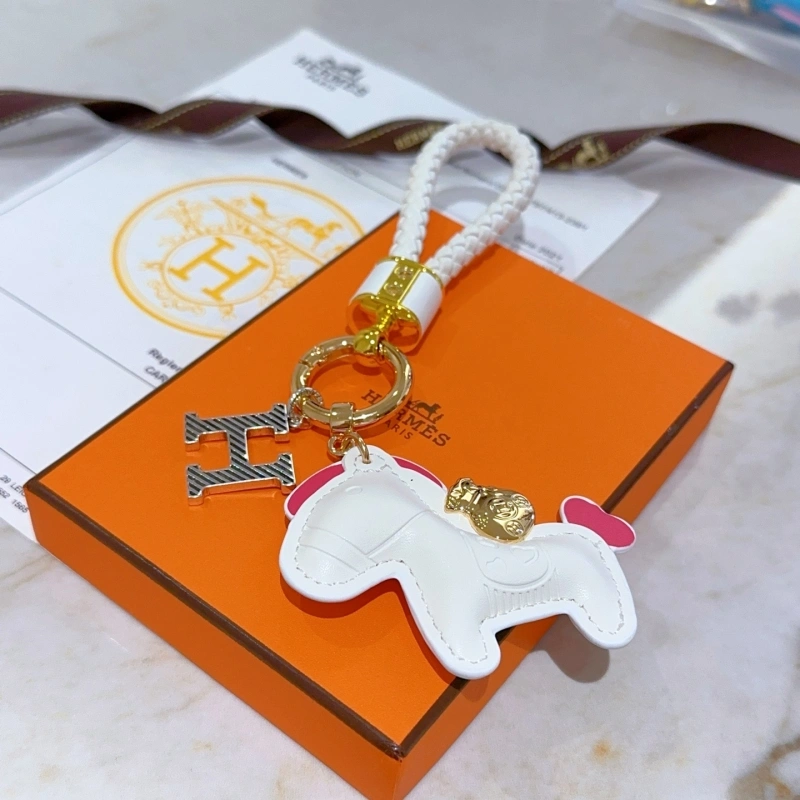 Indistinguishable Hermes Keychains