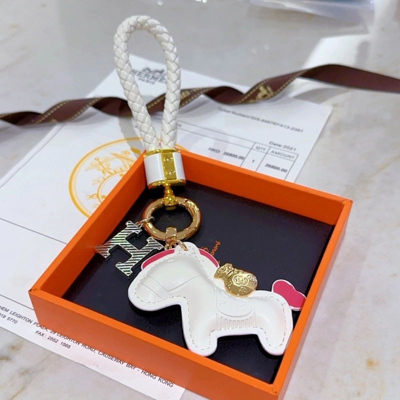 Indistinguishable Hermes Keychains