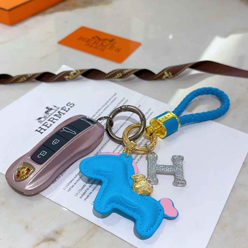 Hermes Keychains