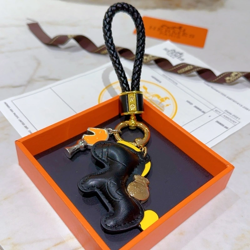 High fidelity Hermes Keychains