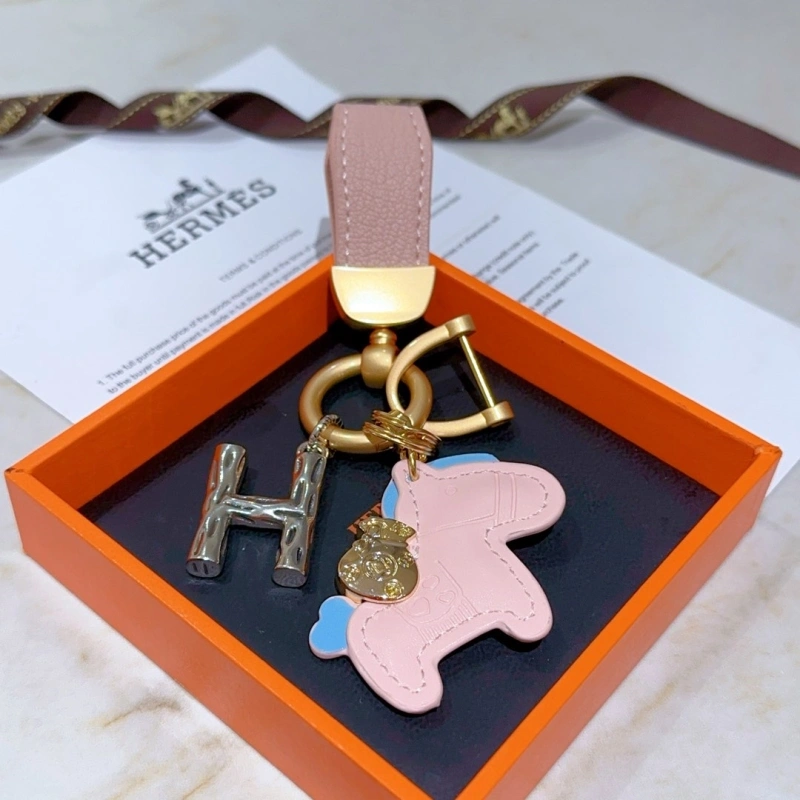 Exact replica Hermes Keychains