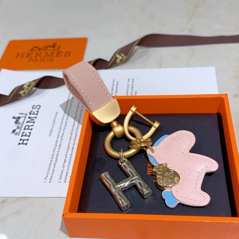Exact replica Hermes Keychains
