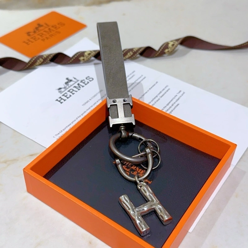 Exact replica Hermes Keychains