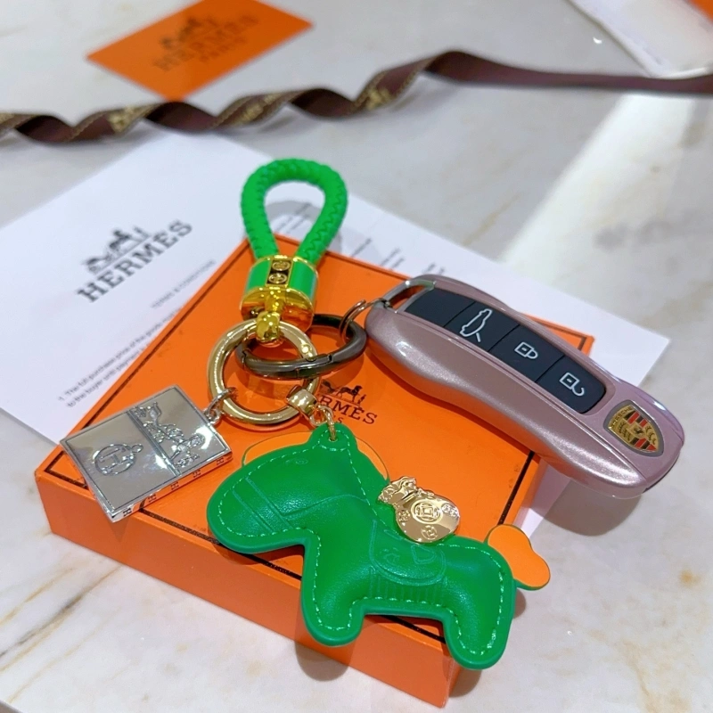 Hermes Keychains