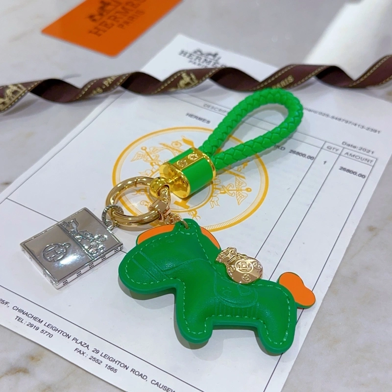 Brand-authenticated Hermes Keychains