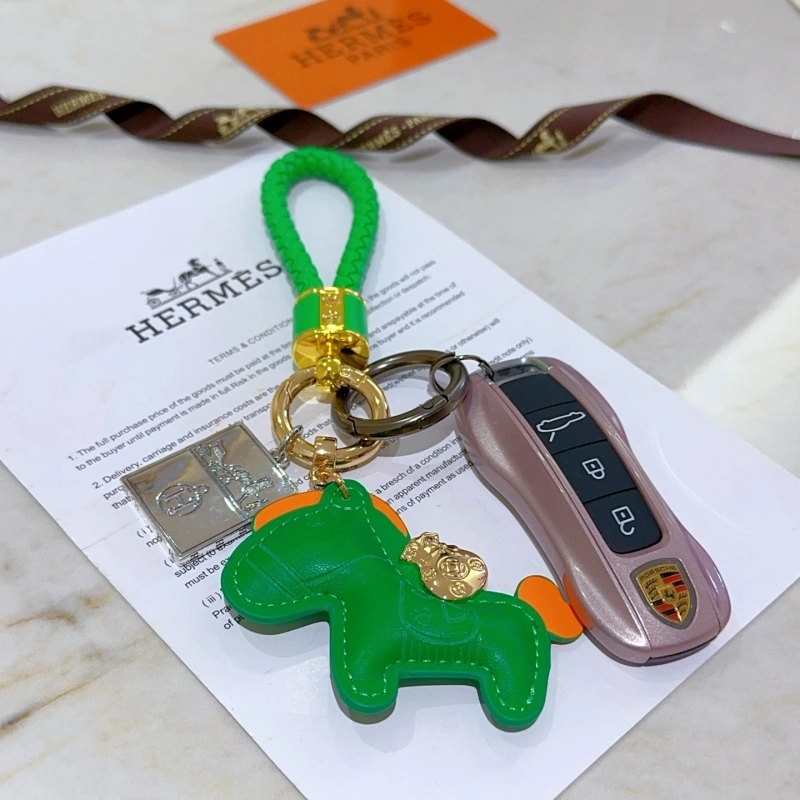 Brand-authenticated Hermes Keychains