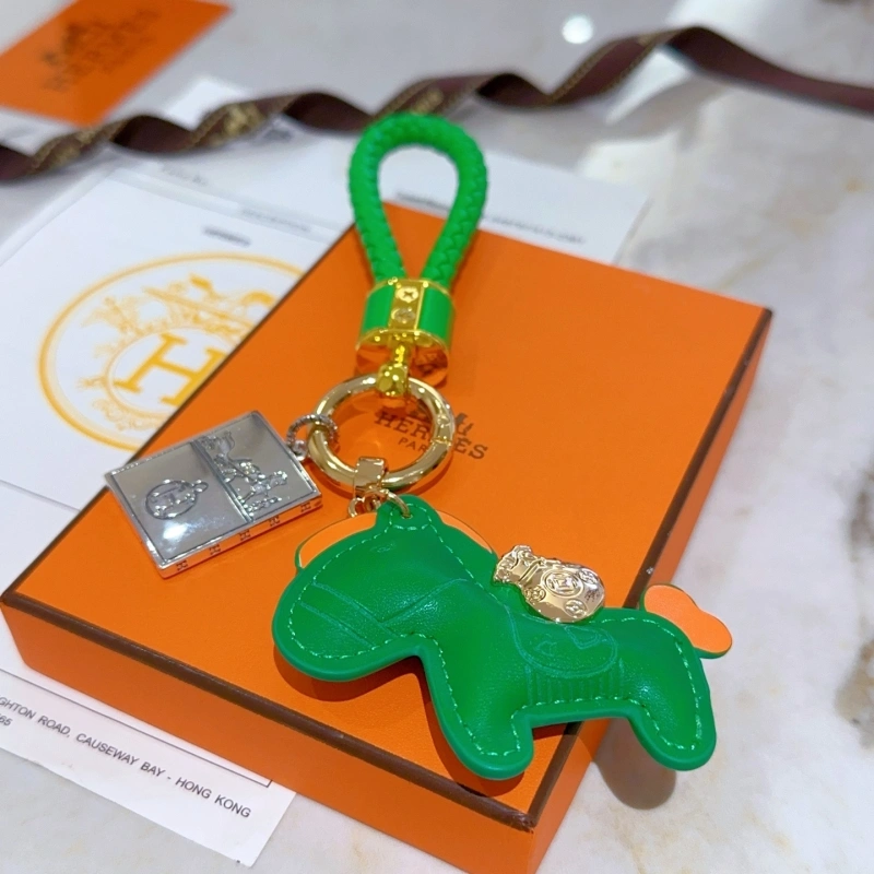 Brand-authenticated Hermes Keychains
