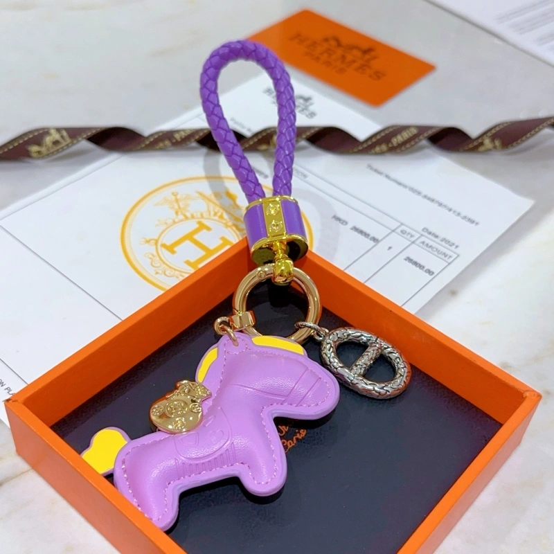 Indistinguishable Hermes Keychains