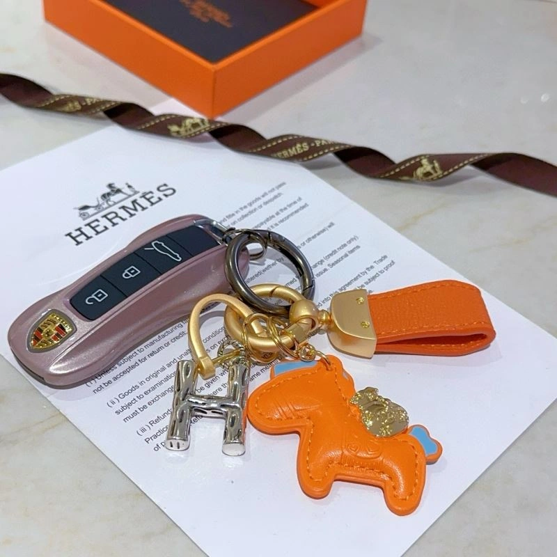 Hermes Keychains