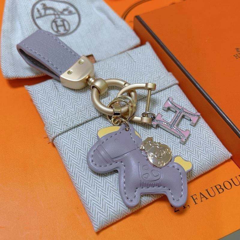 Hermes Keychains