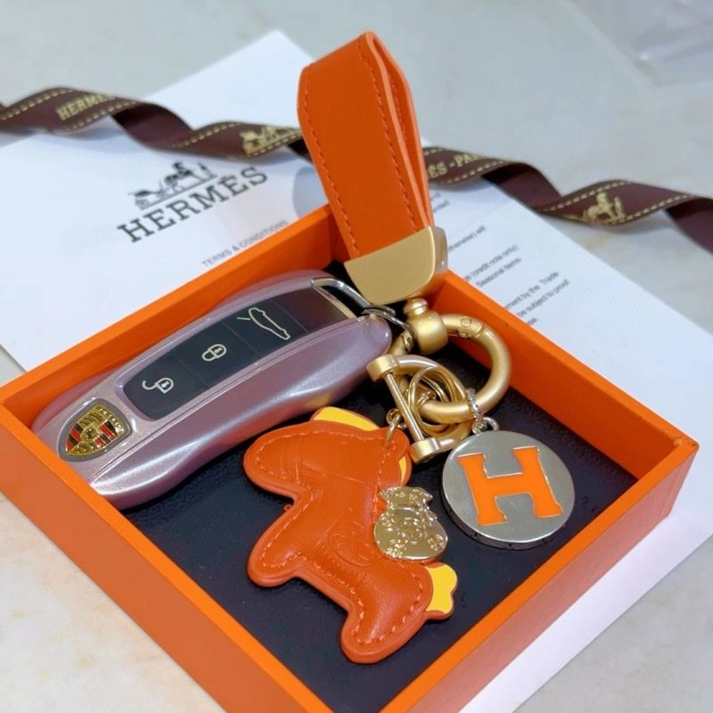 Hermes Keychains