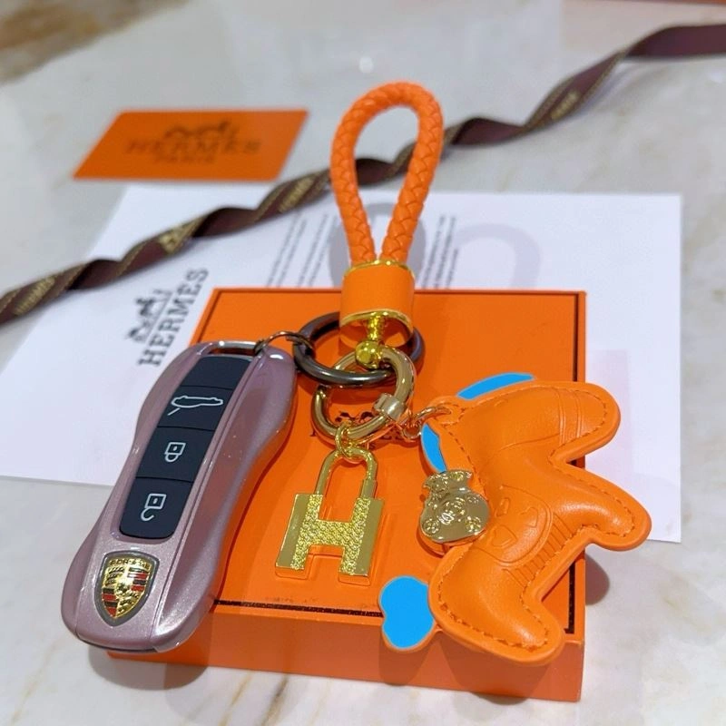 Hermes Keychains