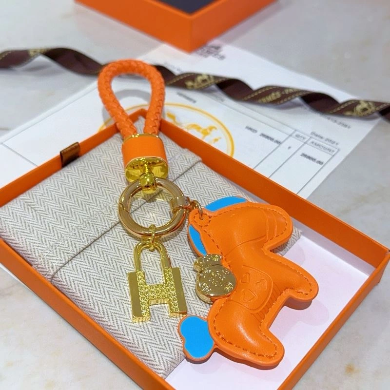 Real Hermes Keychains
