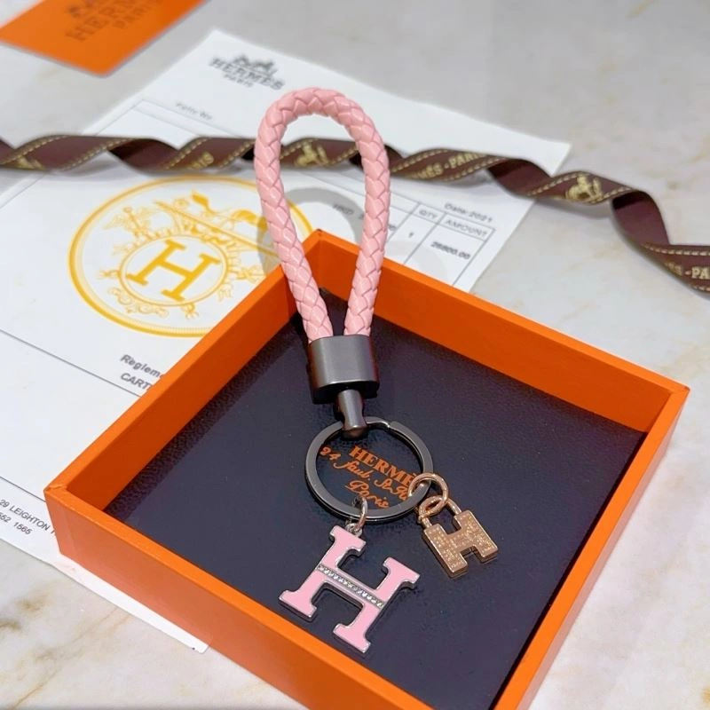 Hermes Keychains
