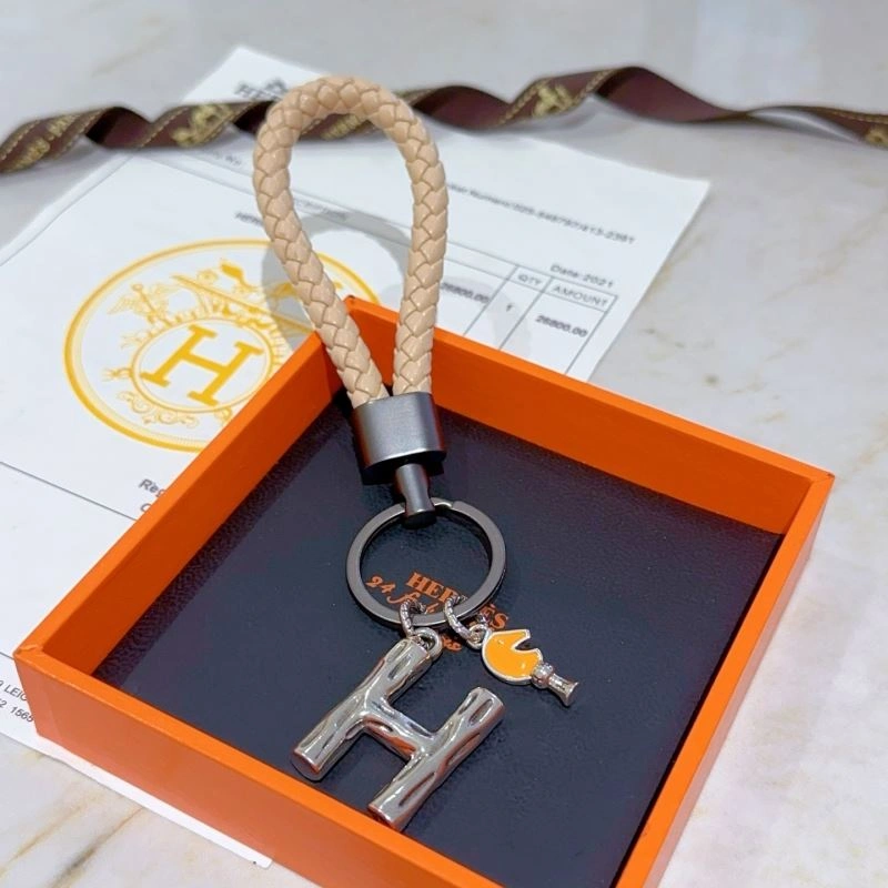 Hermes Keychains