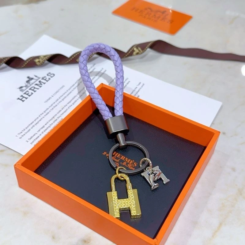Hermes Keychains