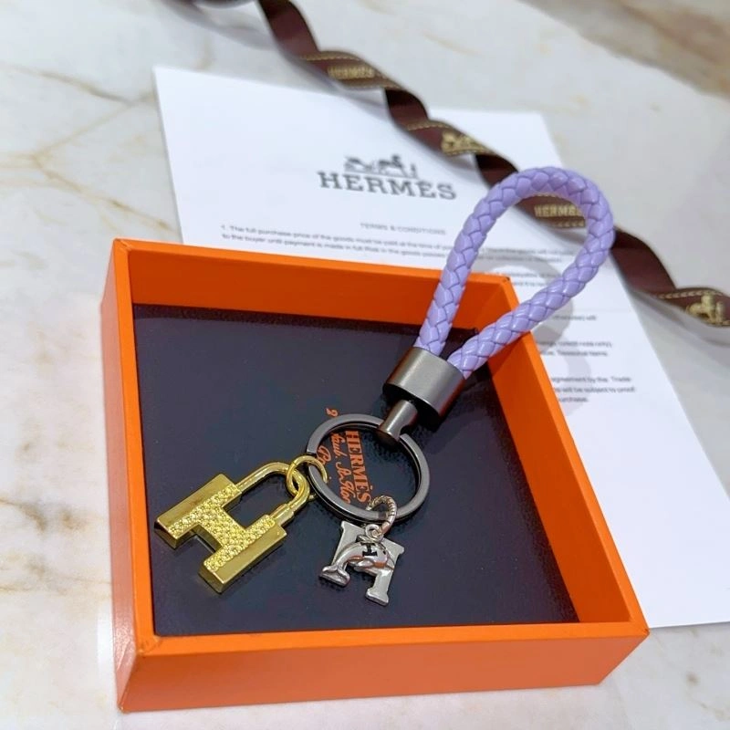 Exact replica Hermes Keychains