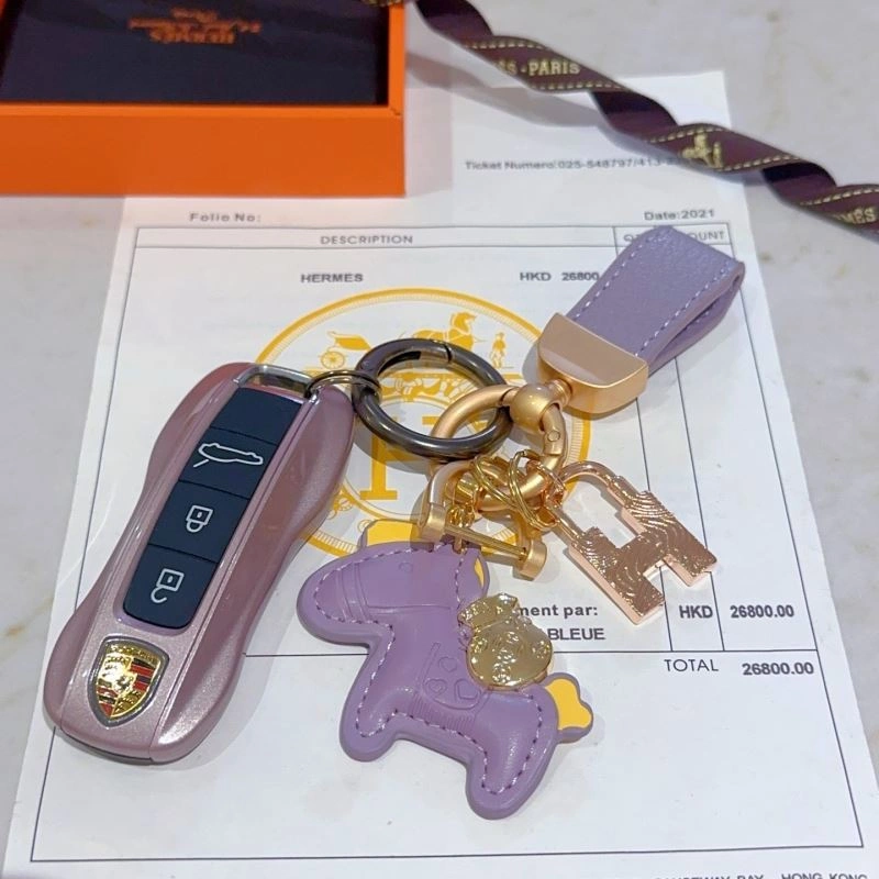 Hermes Keychains