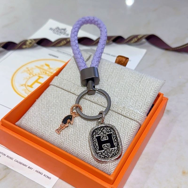 Hermes Keychains