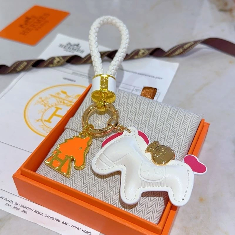 Hermes Keychains