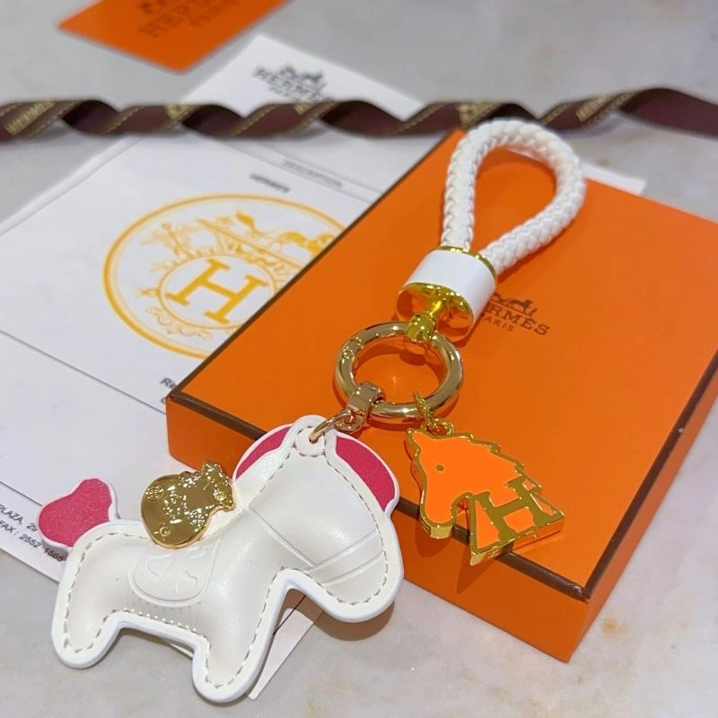 Indistinguishable Hermes Keychains