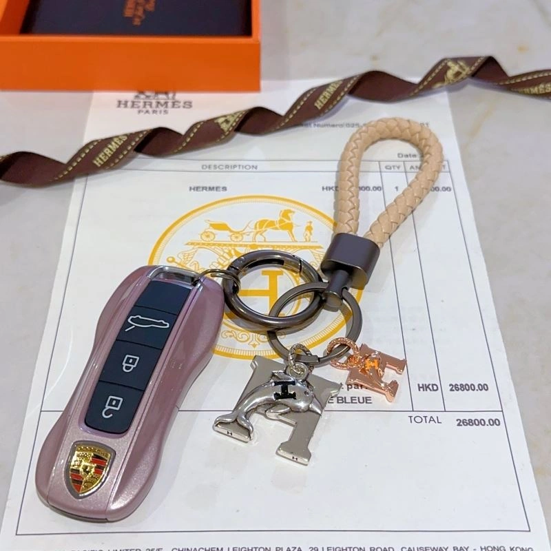 Exact replica Hermes Keychains