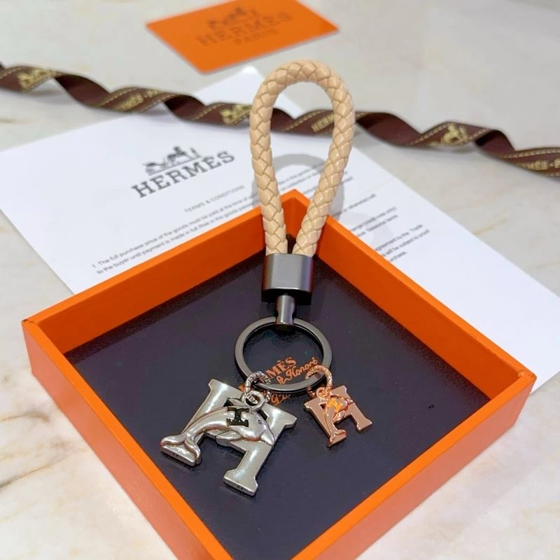 Exact replica Hermes Keychains