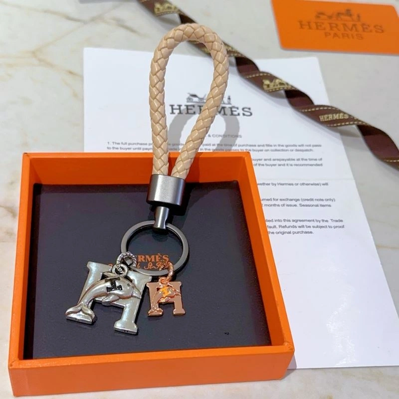 Exact replica Hermes Keychains