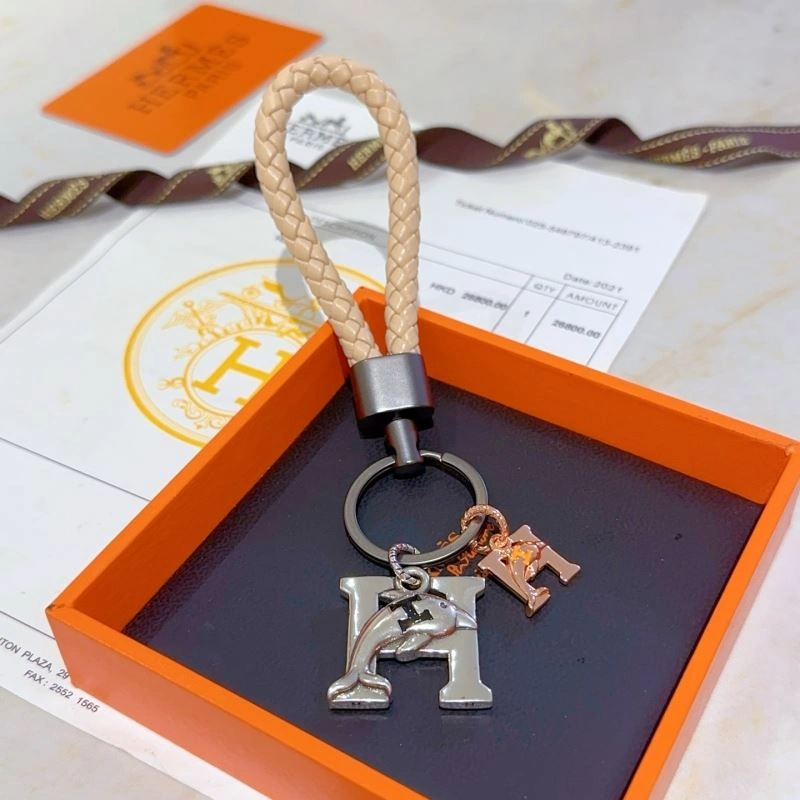 Exact replica Hermes Keychains
