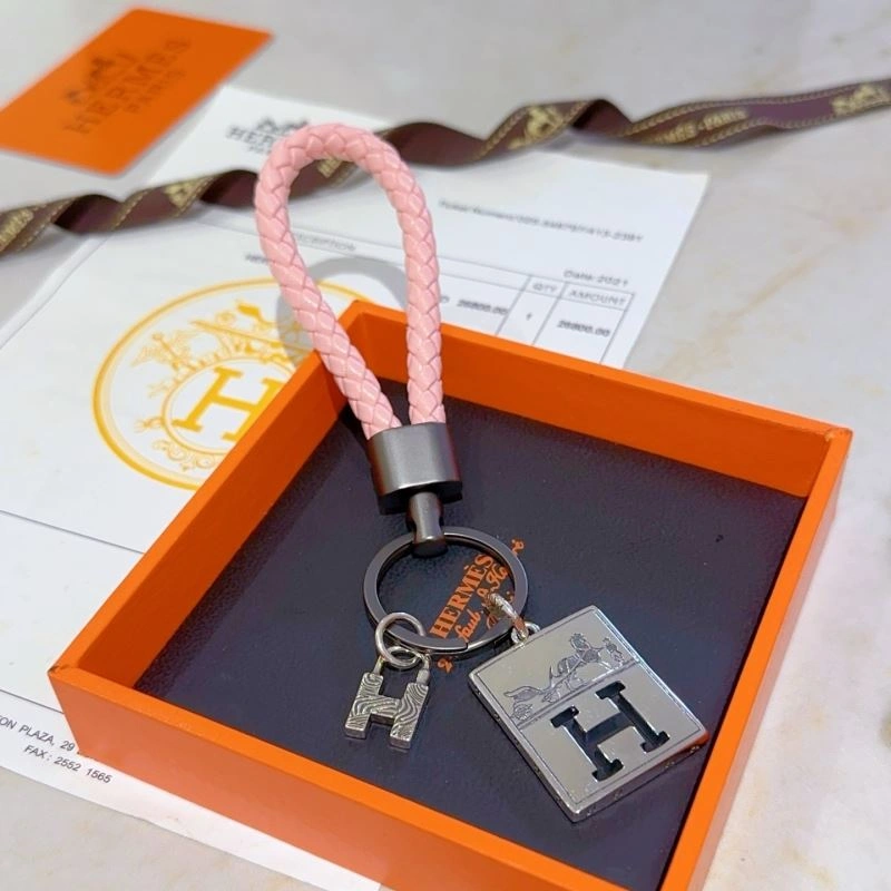 Hermes Keychains