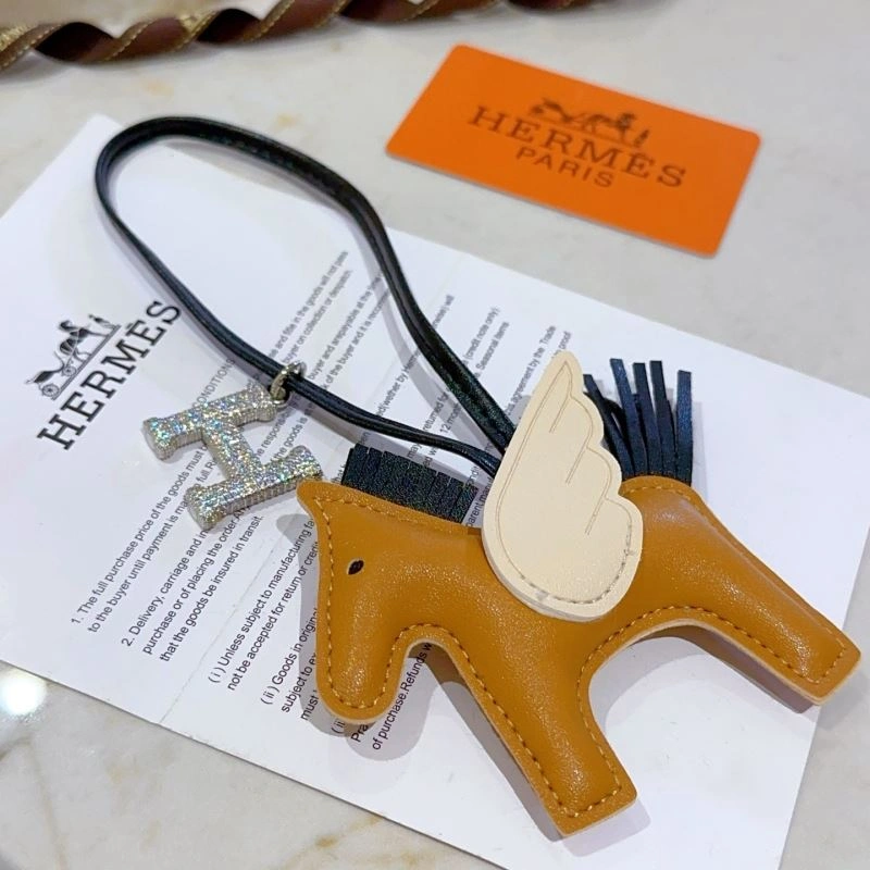 Hermes Keychains