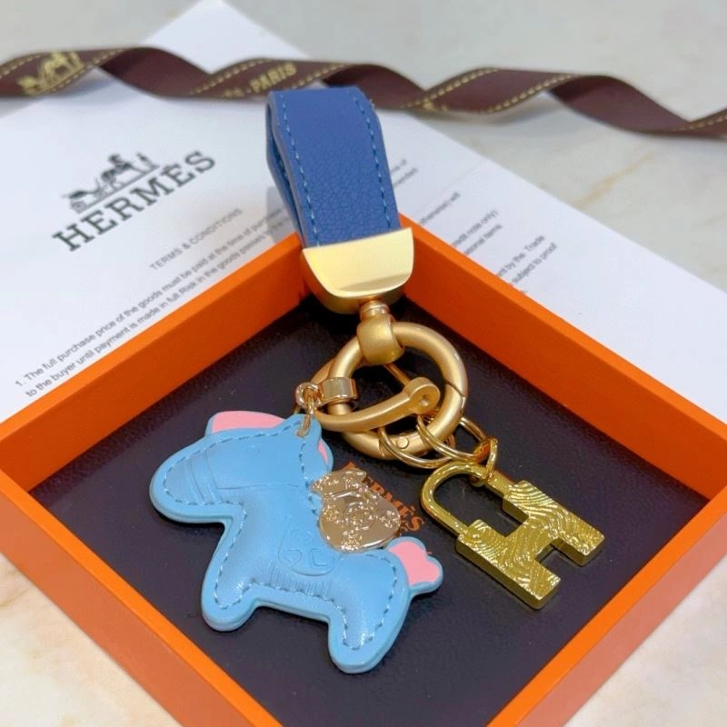 Hermes Keychains