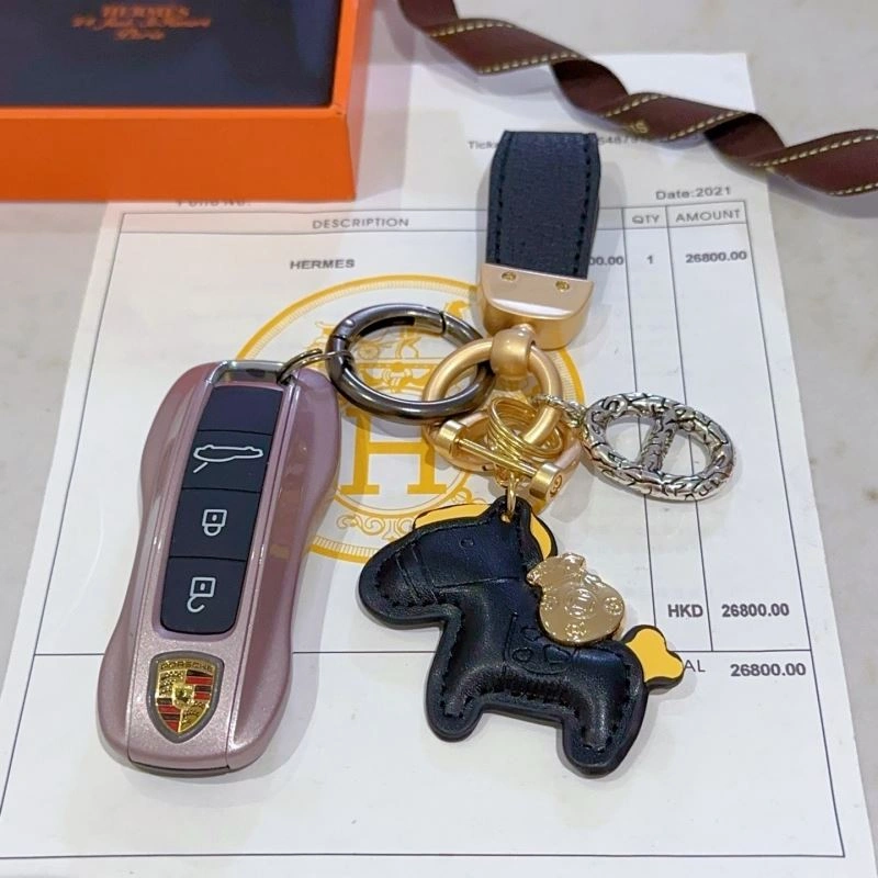 Hermes Keychains