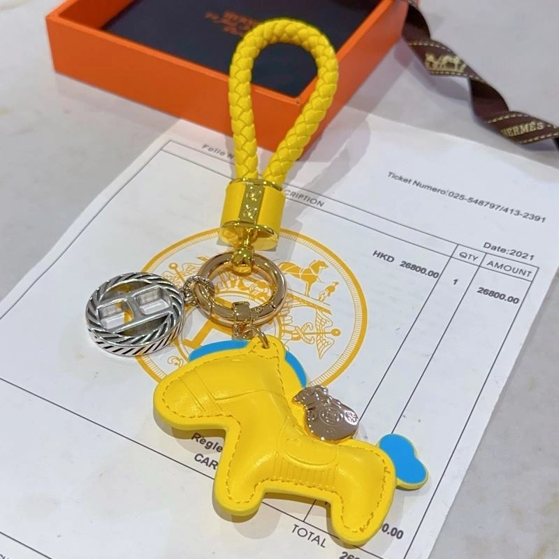 Hermes Keychains