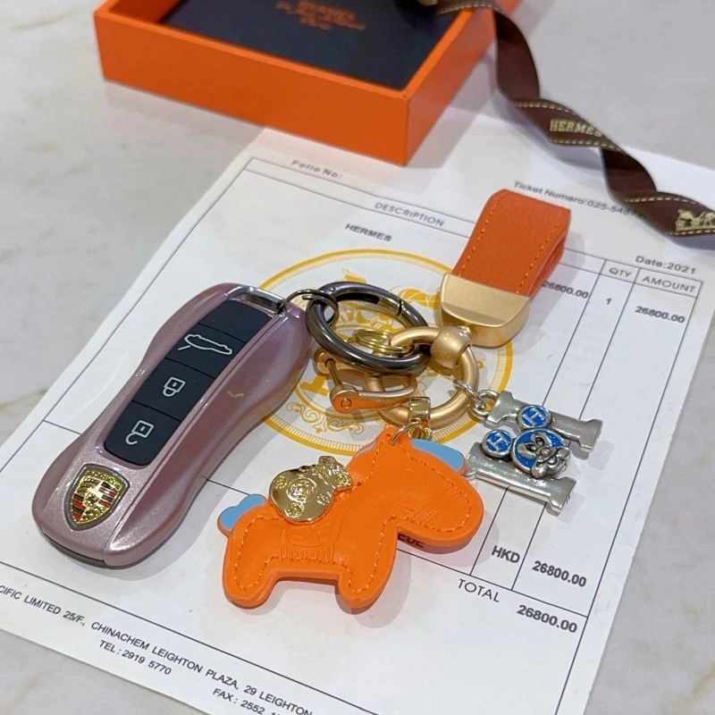 Hermes Keychains