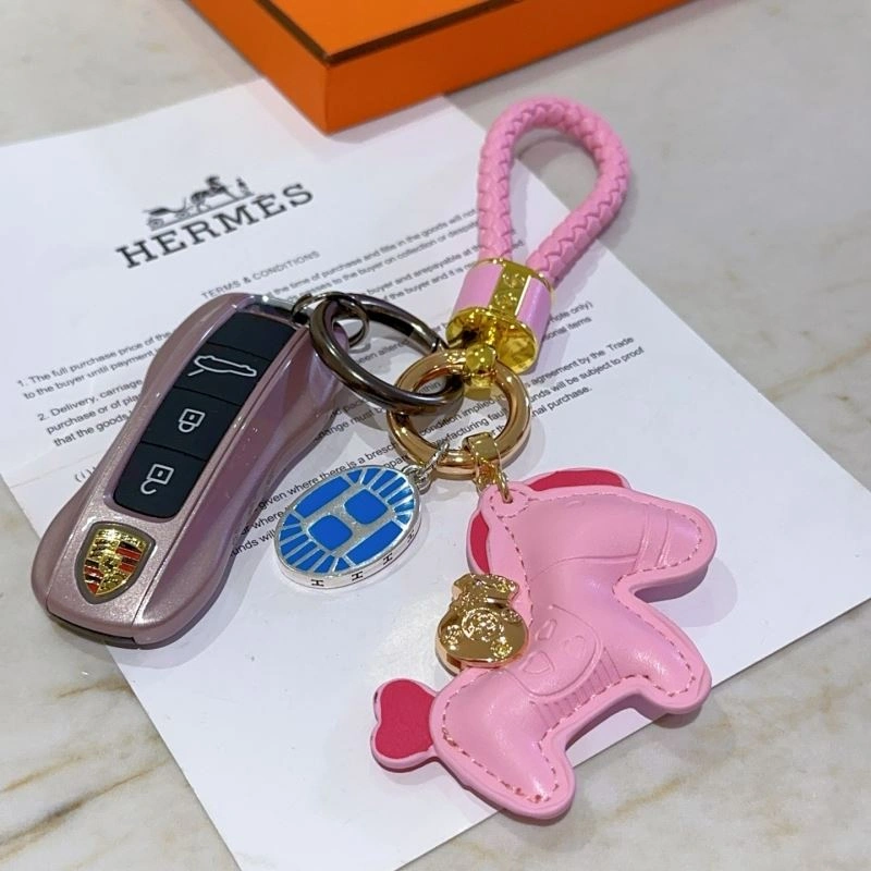 Hermes Keychains