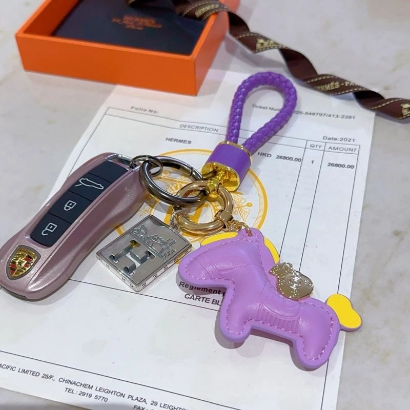 High fidelity Hermes Keychains