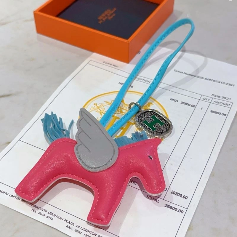 Precise copy Hermes Keychains
