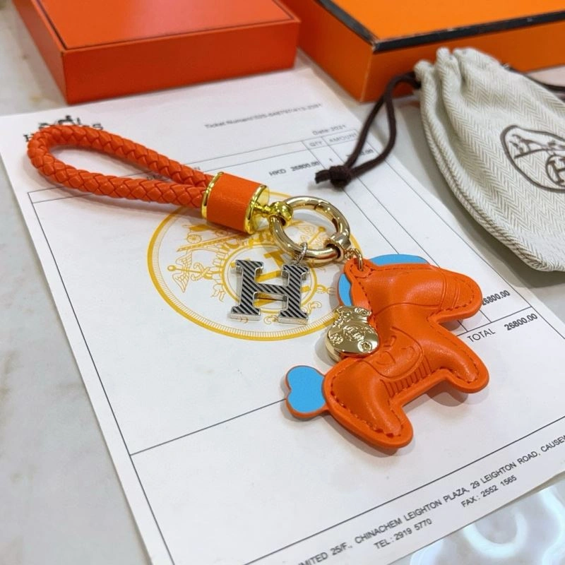Hermes Keychains